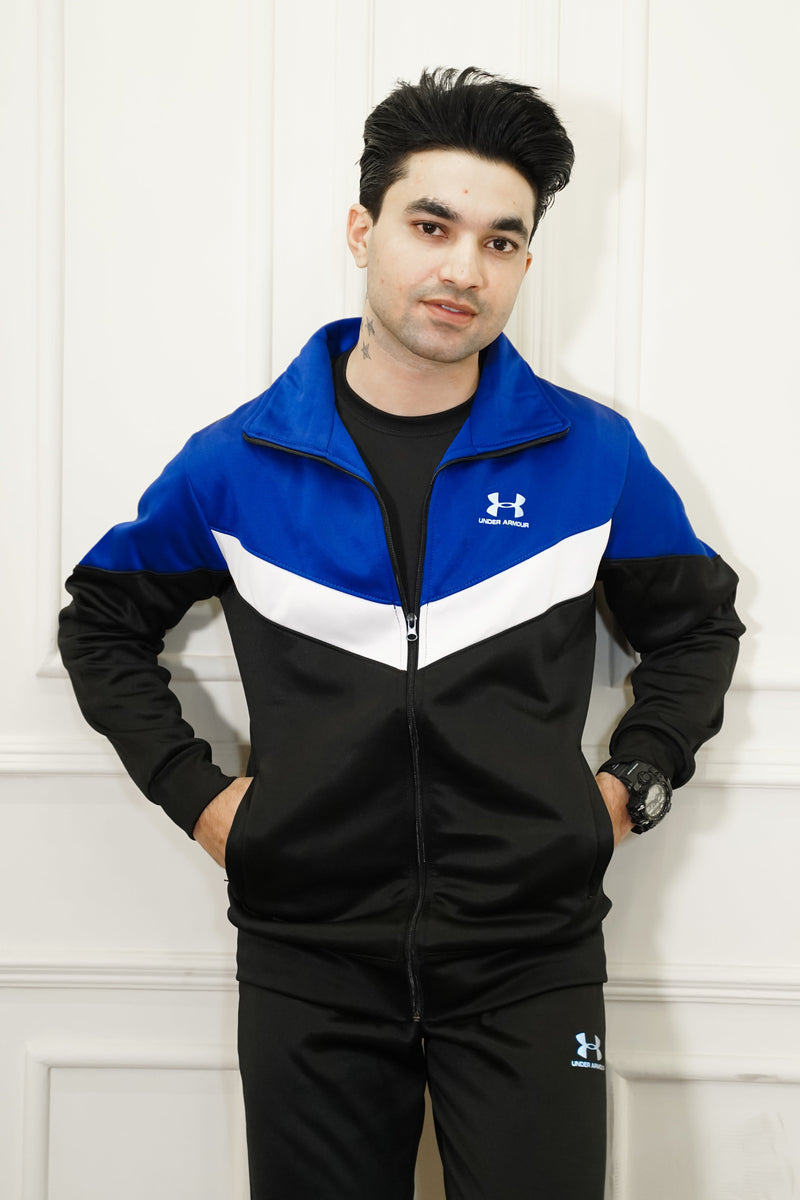 Men UA Blue Upper Liner Tracksuit – VOLGUN